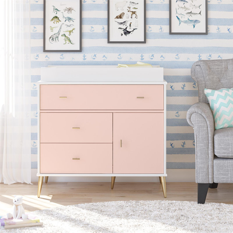 Little Seeds Valentina Changing Table Dresser & Reviews | Wayfair Little Seeds Valentina Changing Table Dresser & Reviews | Wayfair